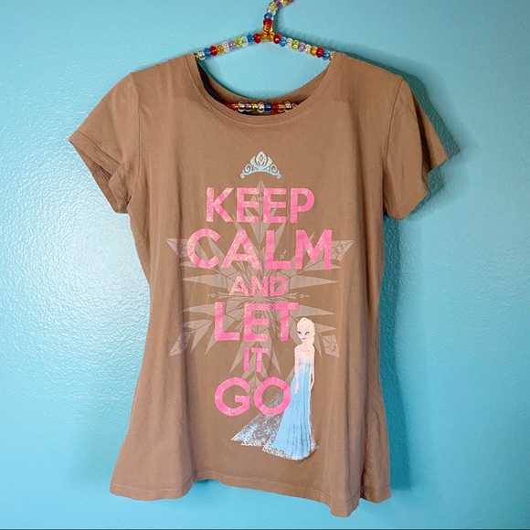 Disney | Tops | Disney Frozen Let It Go Tshirt | Poshmark